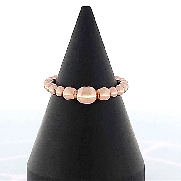 Pandora | Jewelry | Retired Pandora Rose String Of Beads Ring | Poshmark